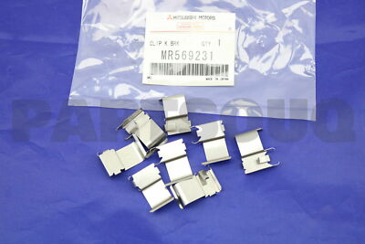 MR569231 Genuine Mitsubishi CLIP KIT,FR BRAKE | eBay