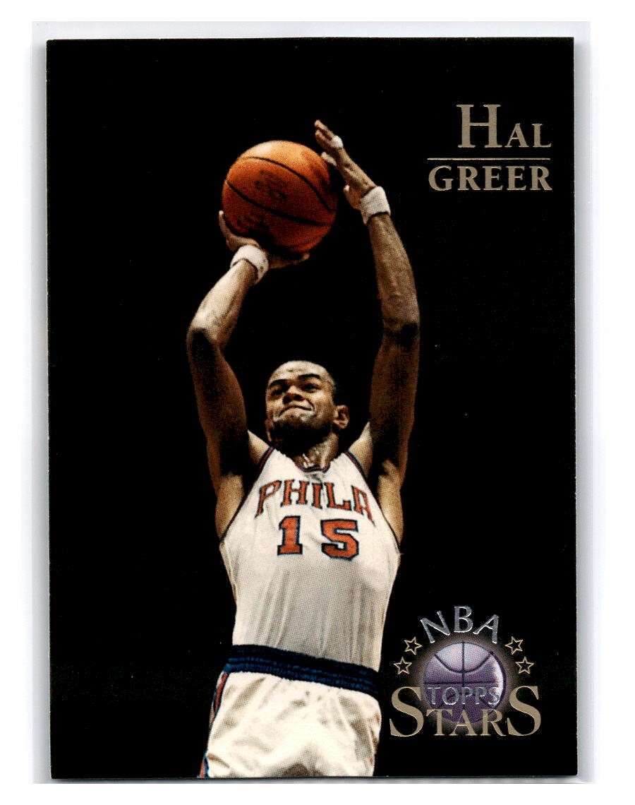 1996-97 Topps NBA Stars #19 Hal Greer Members Only - Philadelphia 76ers ...