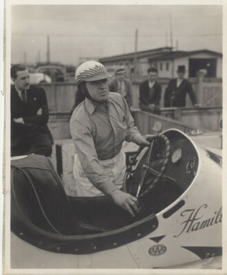 Indy 500 1937 Brickyard Race Car Driver Shorty Cantlon AAA Original 4x5 ...