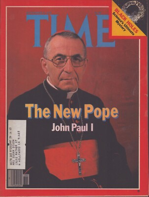 Time Magazine - September 4, 1978 - The New Pope: John Paul I | eBay