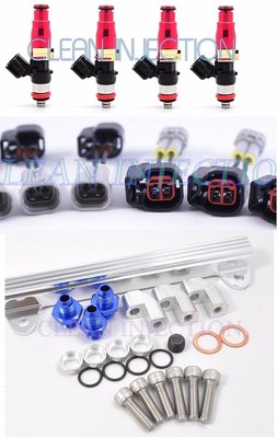 Toyota Celica MR2 ST185 3SGTE slv ST165 750cc Fuel Injectors Rail 1-2nd ...