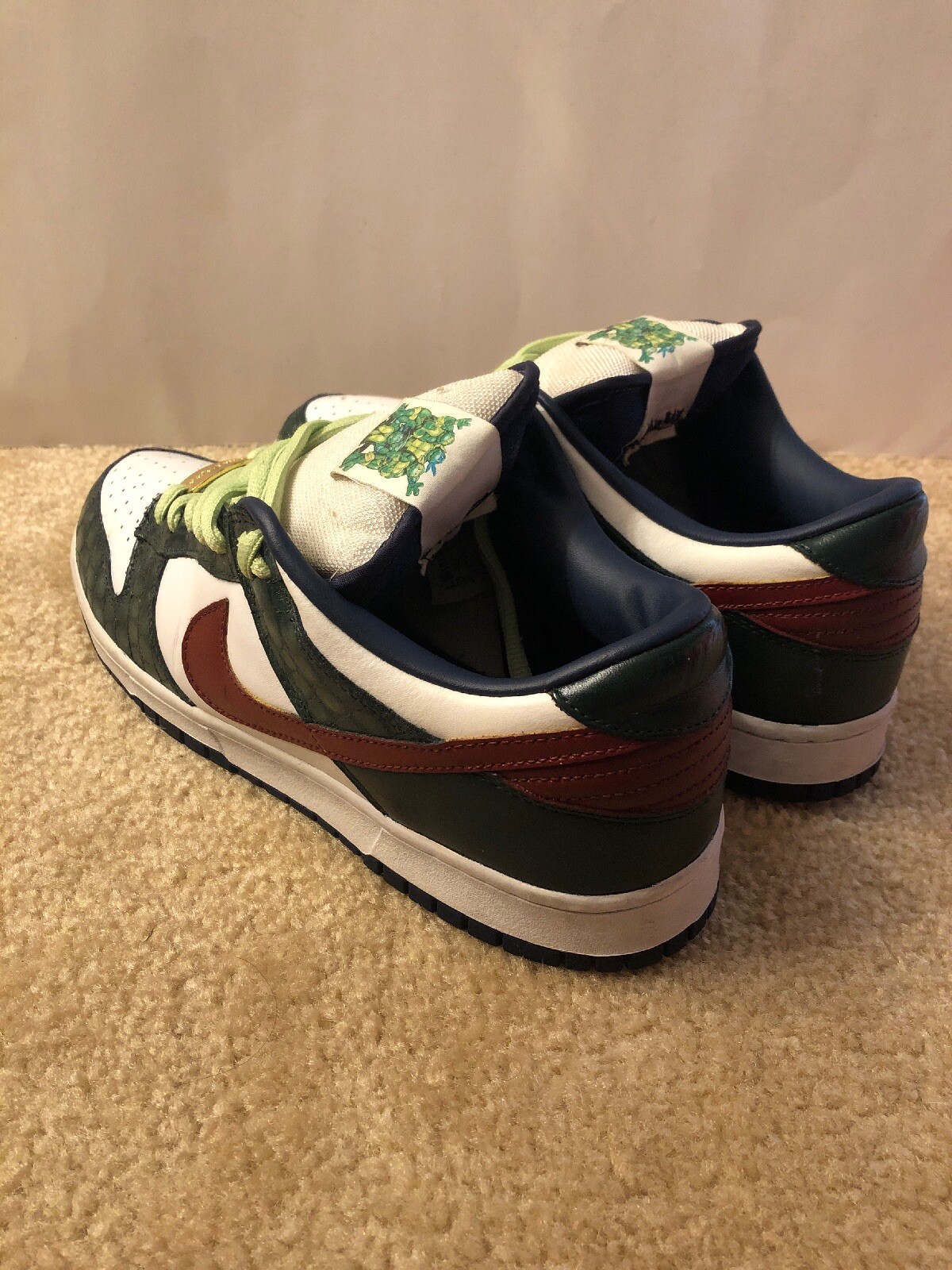 Nike Dunk Customs TMNT teenage Mutant Ninja Turtles s… - Gem