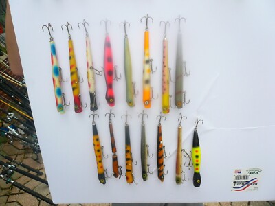 15 PENCIL PLUGS FOR WALLEYE TROLLING,FEW OLDER BEAUTIES LOOK AT HOT ...