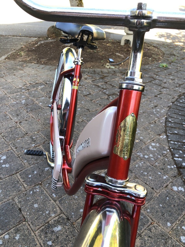 Roadmaster CWC Girls Bicycle Vintage 1949 Rebuild Candy Red & Pink Horn ...
