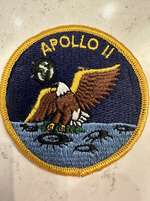 Vintage “APOLLO 11” Eagle Has Landed NASA Space Mission Souvenir Patch 1969 NEW | eBay