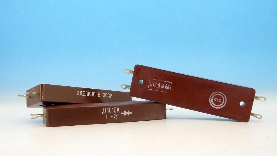 D1010A High Voltage Rectifier DIODE STACK 2x 1kV 300mA 1KHz Rectifying ...