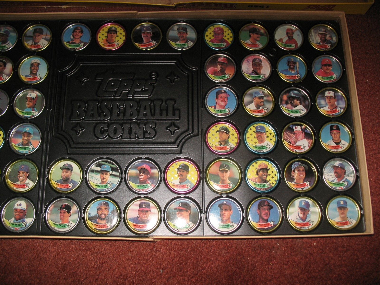 Topps Baseball Coins 1989 ~Complete Set of 60~ | eBay