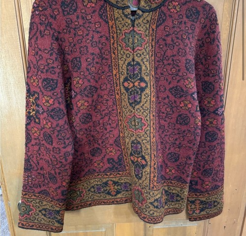 Invisible World By Millma Womens Sweater XL 100% Alpaca Handloomed ...