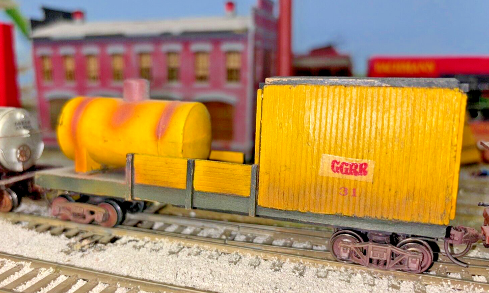 HO Scale Fire fighting Train with Bachmann 0-10-0 DCC equipped Steam ...