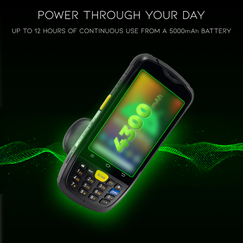 Chainway C6000 Android 13 Pistol Grip Barcode Reader, Zebra 2D/1D/QR ...