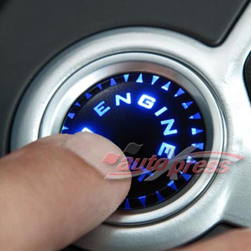 Push Start Button Kit, Ignition Engine Starter UNIVERSAL - Luminous ...