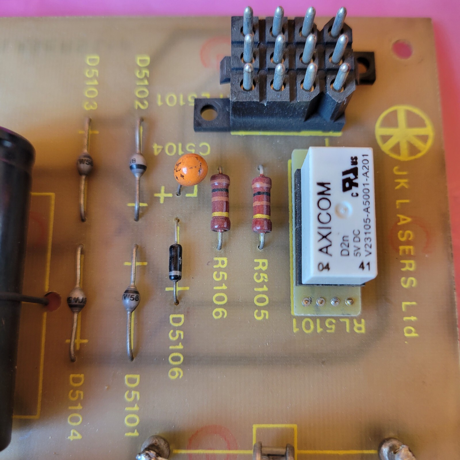 JK LASERS Ltd. MS150/330 SIMMER SUPPLY CARD ISSUE 1 (B4832) | eBay