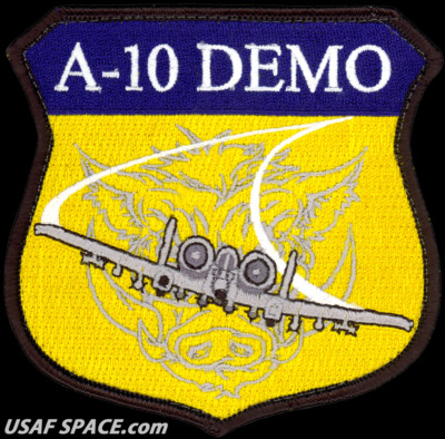 USAF A-10 DEMONSTRATION FLIGHT TEAM -SHIELD- Davis-Monthan AFB ...
