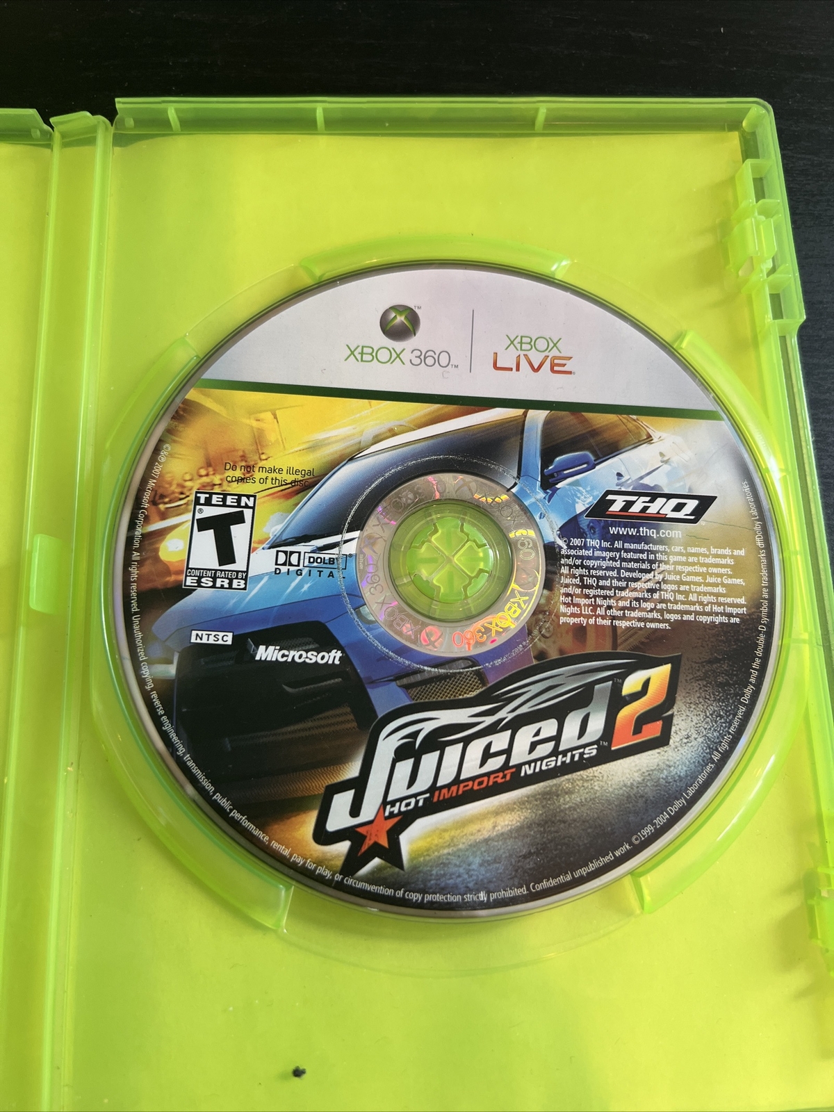 Juiced 2: Hot Import Nights (Microsoft Xbox 360, 2007) 752919550205 | eBay