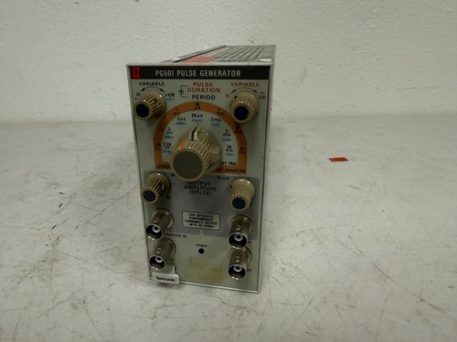 Tektronix PG 501 Pulse Generator Plug-In | eBay