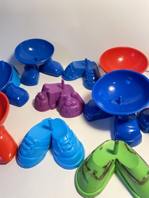 huge Lot Disney Mr. MRS. Potato Head Base and feet Replacement pieces ...