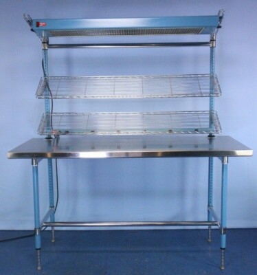 Metro SmartBench Biomed Lab Workbench with PBA-LA60 Light Nice!! with ...