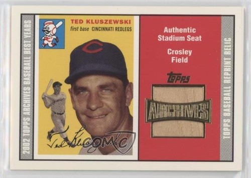 2002 Topps Archives Seat Relics Ted Kluszewski #TSR-TK 0b3o | eBay