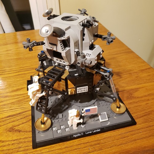 LEGO NASA Apollo 11 Lunar Lander (10266) Complete Set, No Box Or ...