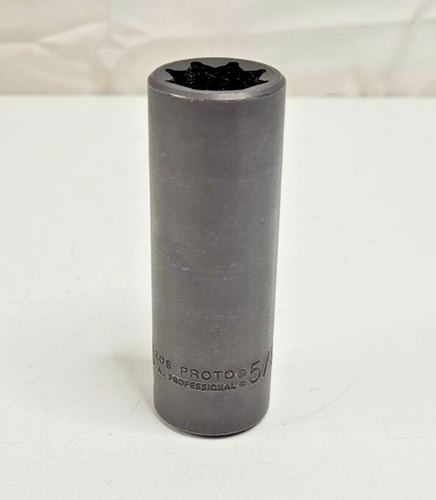 NEW Proto Tools USA 8-Point 5/8" Double Square 1/2" Dr. Deep Impact ...