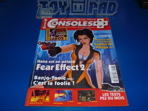 Magazine - Consoles + Plus - numéro 108 - Janvier 2001 - Fear Effect 2 ...