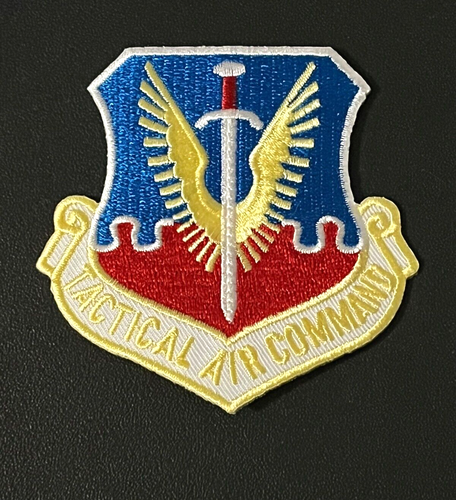 US AIR FORCE TACTICAL AIR COMMAND 3" PATCH USAF MAJCOM TAC (AFE) | eBay