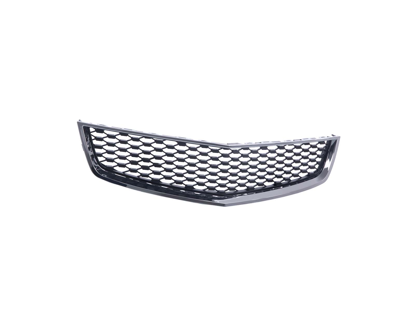 Chrome Shell With Black Insert Lower Grille For 10-15 Chevy Equinox ...