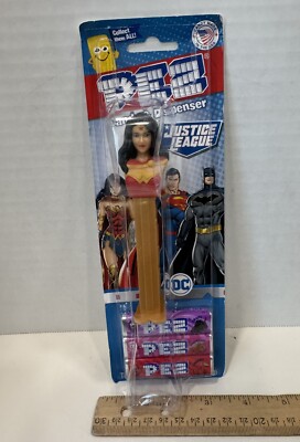 Wonder Woman Justice League DC PEZ Dispenser Carded New with Candy | eBay