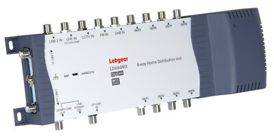 Labgear Distribution Amplifier with IR Bypass, RED Compliant 6 Input 8 ...