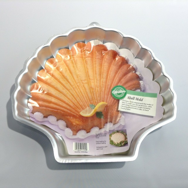 WILTON Sea Shell Cake Pan Mold 2105-8250 1989 for sale online | eBay