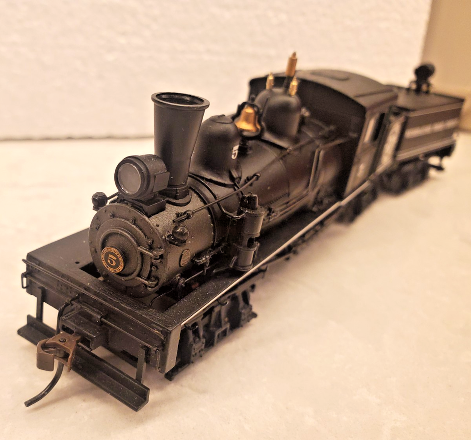 Ho Scale Bachmann 80-Tom Three Truck Shay Steam Loco Weyerhaeuser ...