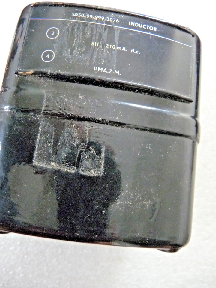 8H @ 210Ma DC Parmeko Inductor Choke Oil Filled A New Old Stock 1pc | eBay