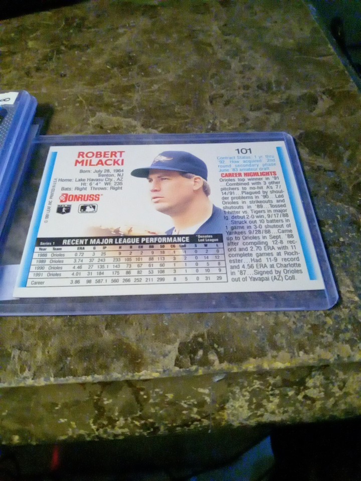 Robert Milacki Autograph Card | eBay UK