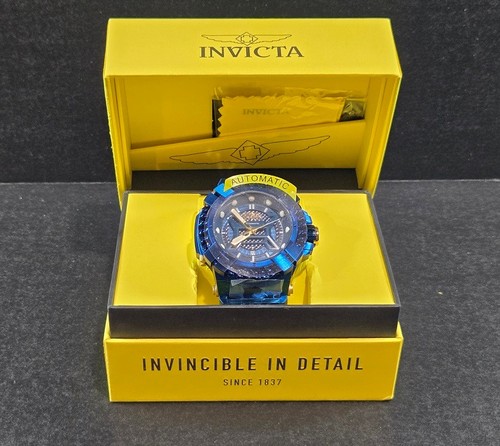 Invicta Bolt Automatic Men's Watch - 55mm Blue 38035 | eBay