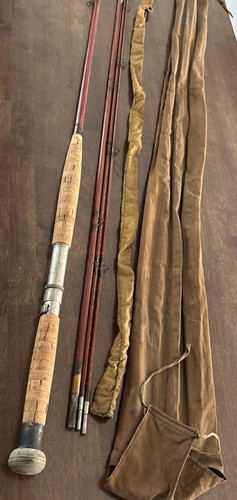 EDWARD VOM HOFE Makers NY 13 ' Fishing Rod 4 Pc 1900 | eBay
