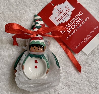 Christmas Elf Measuring Spoon Set NEW | eBay