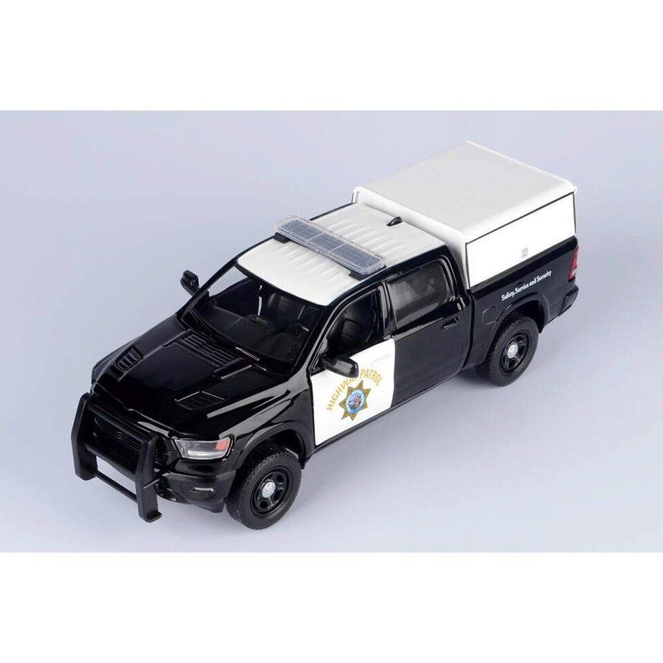 2019 Ram 1500 California Highway Patrol CHP Police Pickup 1/24 Motormax ...