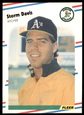 1988 Fleer #278 Storm Davis | eBay
