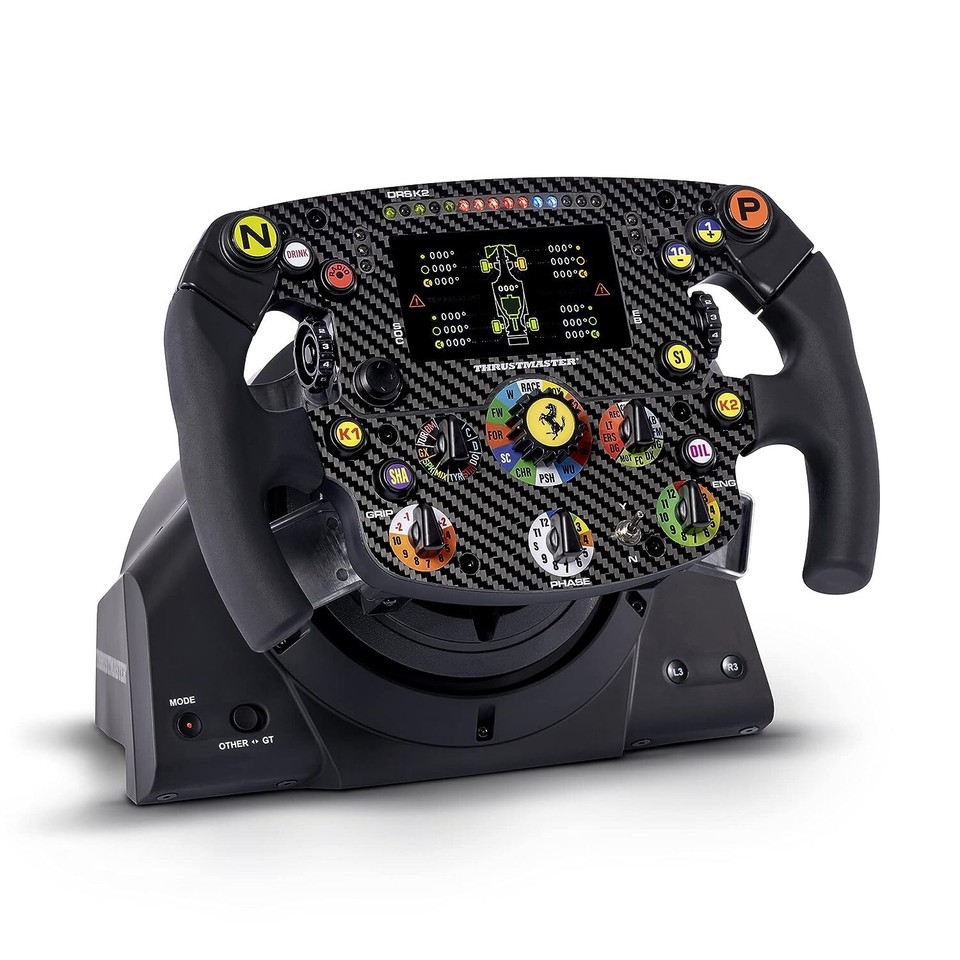 Thrustmaster Formula SF1000 Edition Wheel Add-On Ferrari Replica Wheel ...