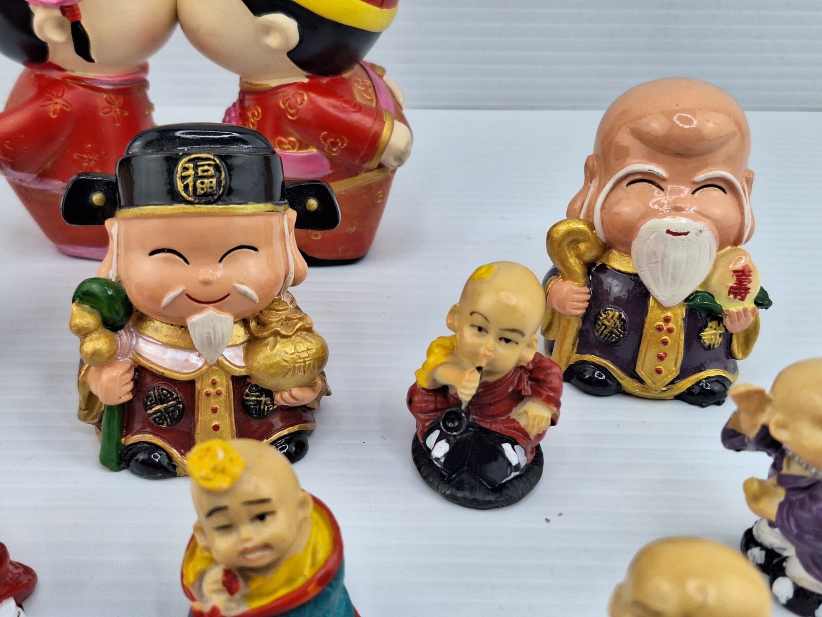 Vintage Chinese Emperor Chinese Emperor Empress Figurine Resin Queen ...