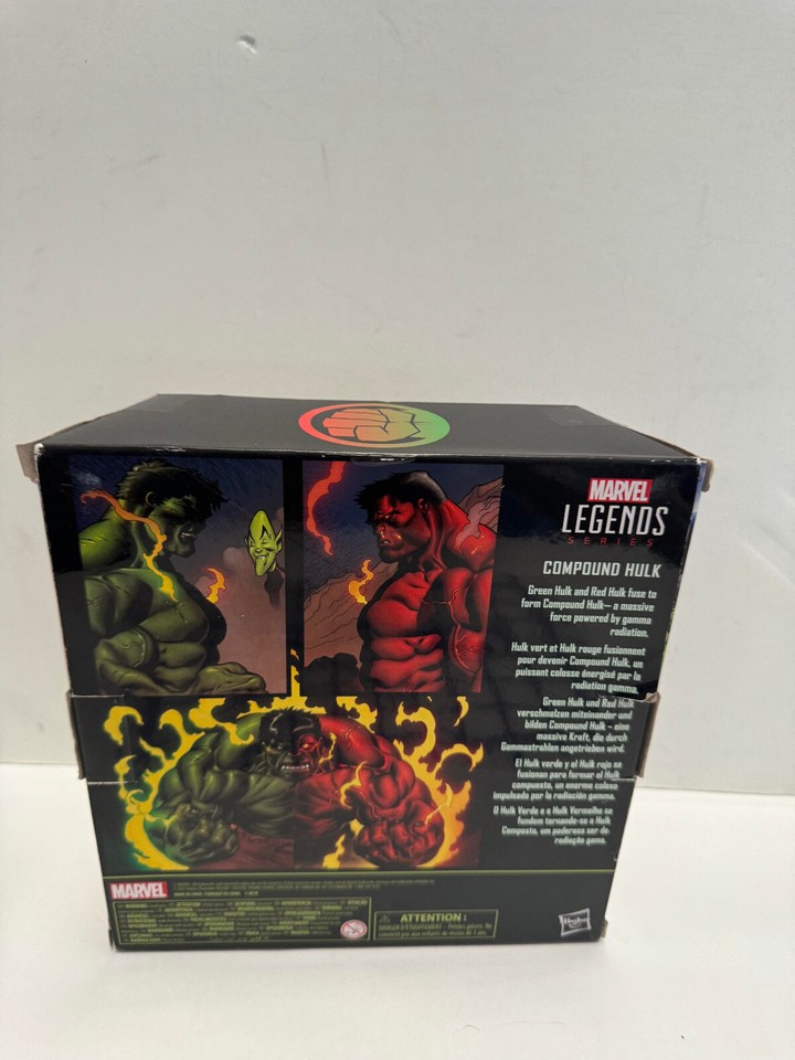 Marvel Legends 6" Compound Hulk Figure Walmart Exclusive Red Green DMG ...