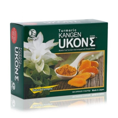 ENAGIC Kangen Ukon Turmeric 100% Organic Vegetarian Multivitamins -1000 ...