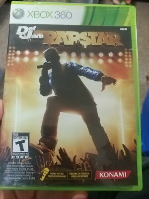 Def Jam Rapstar-Microsoft Xbox 360 - 2Pac/50Cent/Young Jeezy-Rated T ...