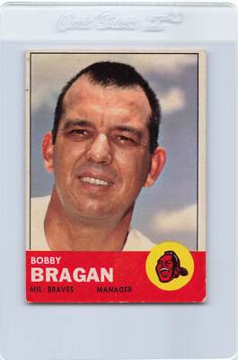 1963 Topps #73 Bobby Bragan Braves EX/MT *4402 | eBay