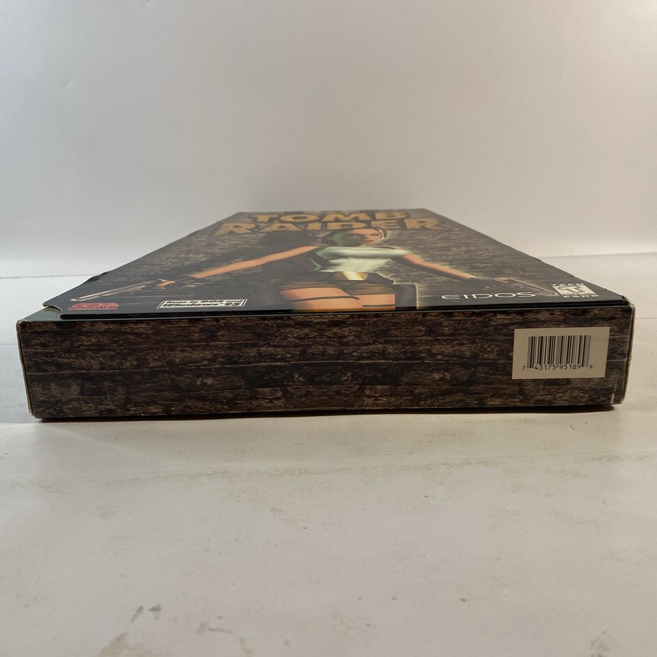 Tomb Raider - PC Game - CD-ROM/Windows 95 - Trapezoid Big Box - Factory ...