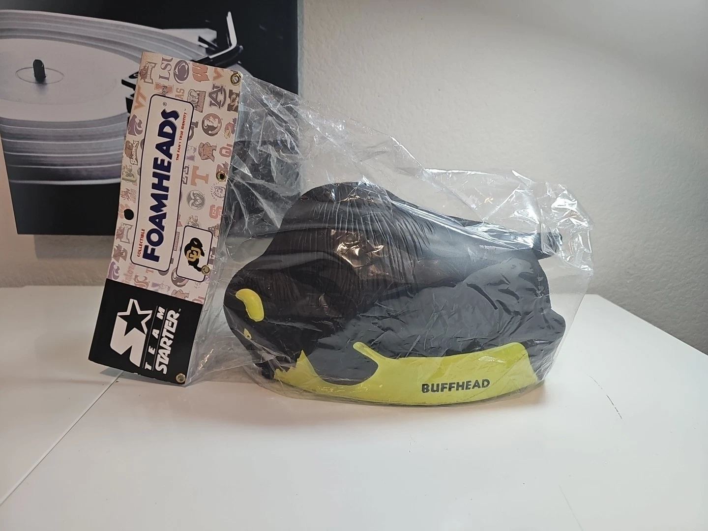 NEW University Of Colorado Buffaloes Buff Head RARE Foamheads Ralphie ...