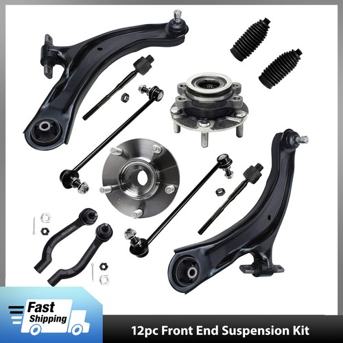 12pc Front Suspension Kit Control Arm for 08-13 Nissan Rogue14-15 Rogue ...