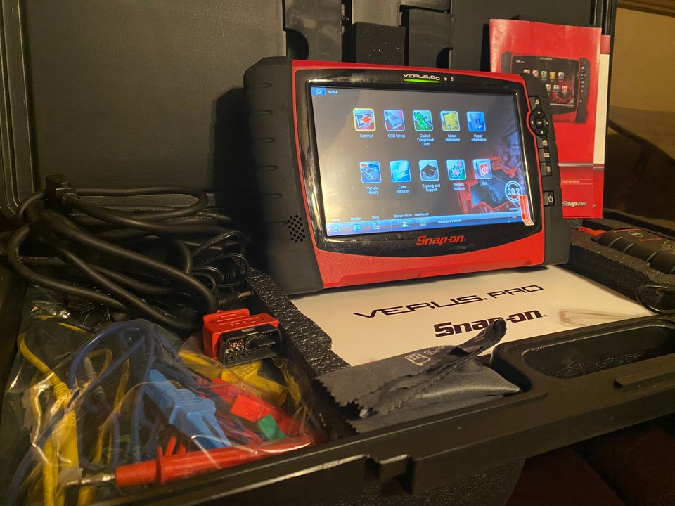 Snap-on Verus Pro Automotive Diagnostic Scan Tool EEMS327 Scanner 21.2 ...