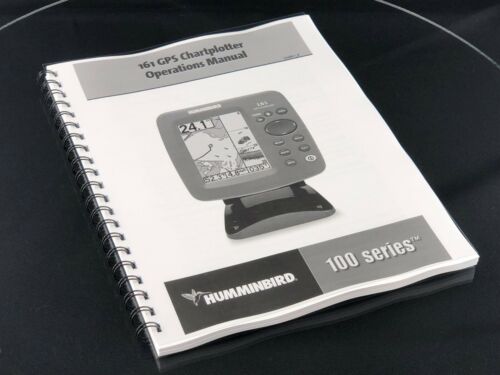 Humminbird 161 GPS Chartplotter Fish Finder Operators Manual User Instructions | eBay