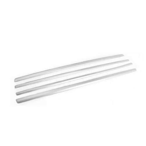 For Benz E-Class 2017-2023 Silver Steel Inner Window Molding Trim Decor ...